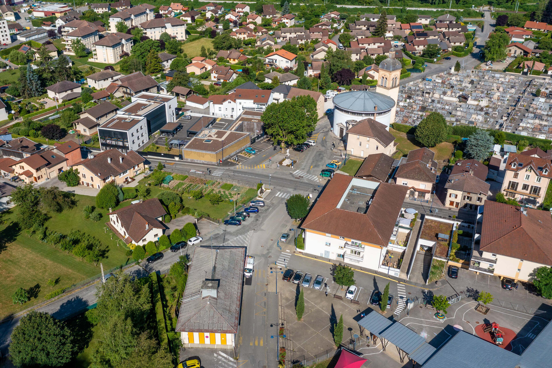 Place de l'Église - Villard-Bonnot